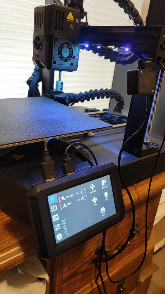 Ender 3 V3 KE Guppy Screen Holder by TheRandomClik | Download free STL ...