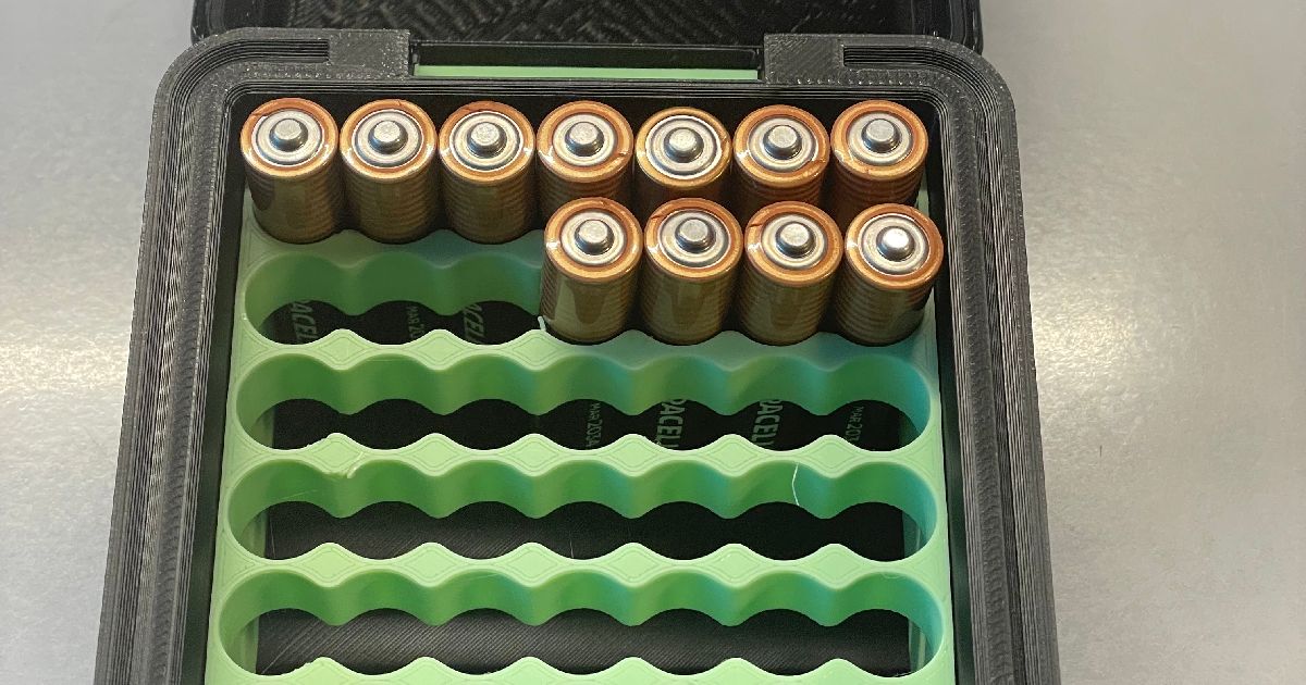 AAA Insert 42 batteries by REM | Download free STL model | Printables.com