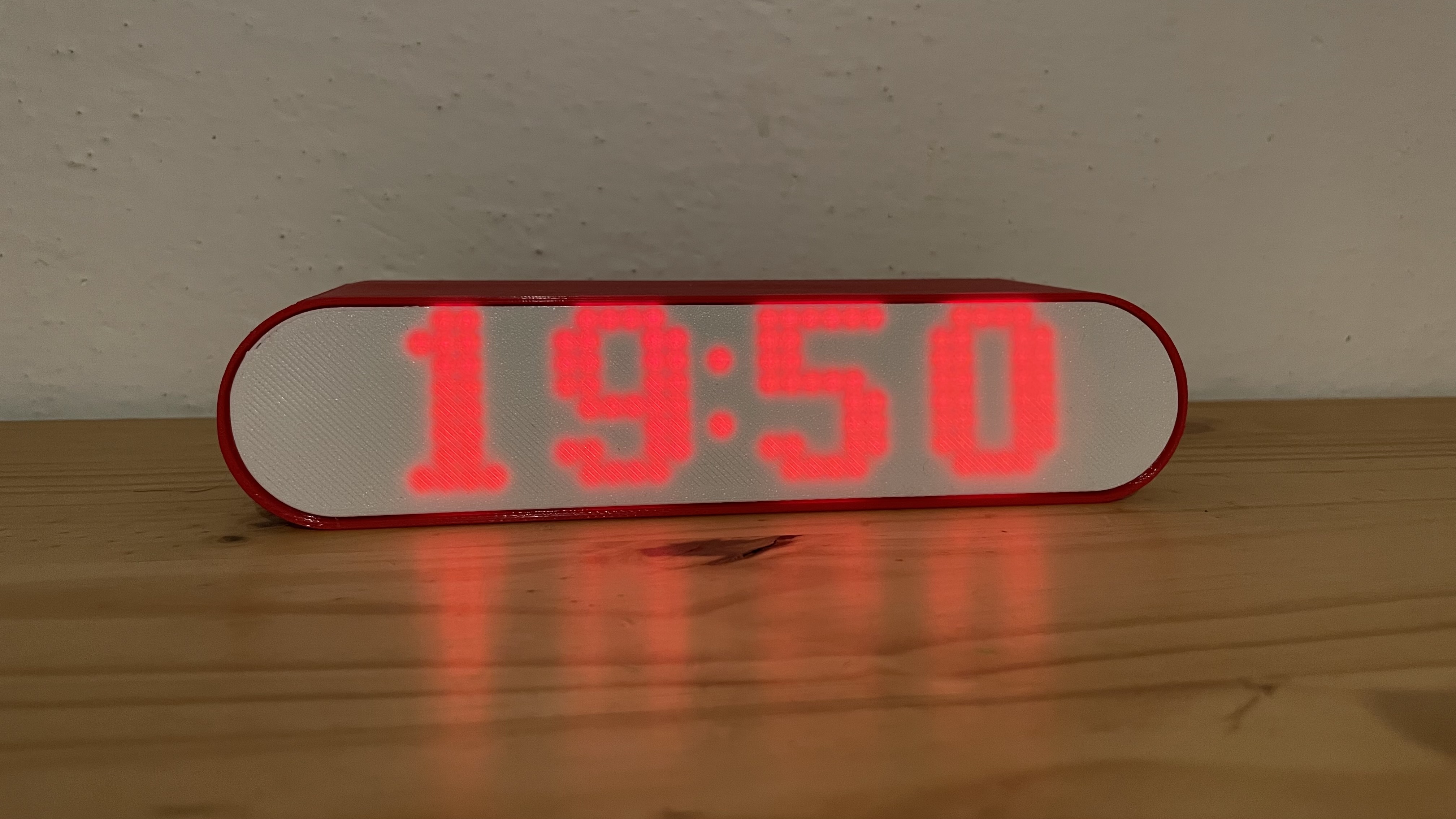 LED Matrix Clock by Ondřej Hladík | Download free STL model ...