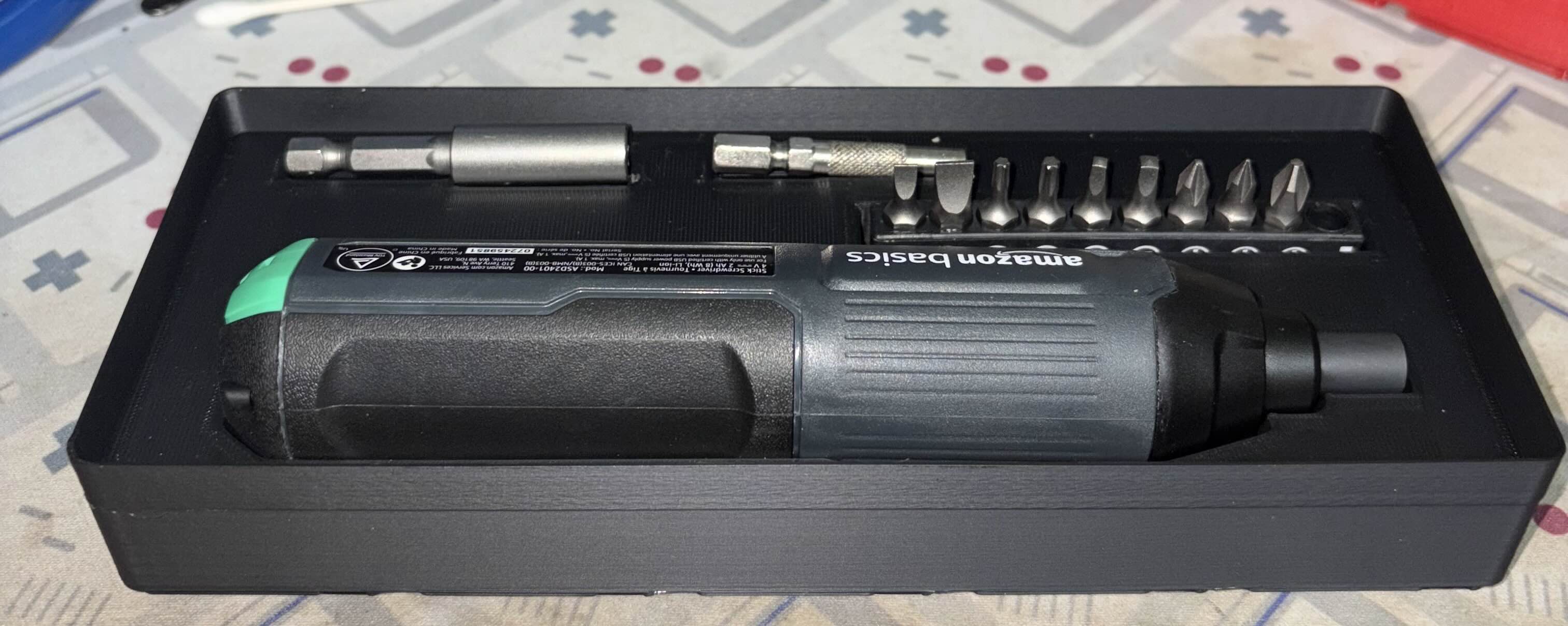 Amazon Basic (Skil/Denali) Electric Screwdriver Gridfinity Holder by ...