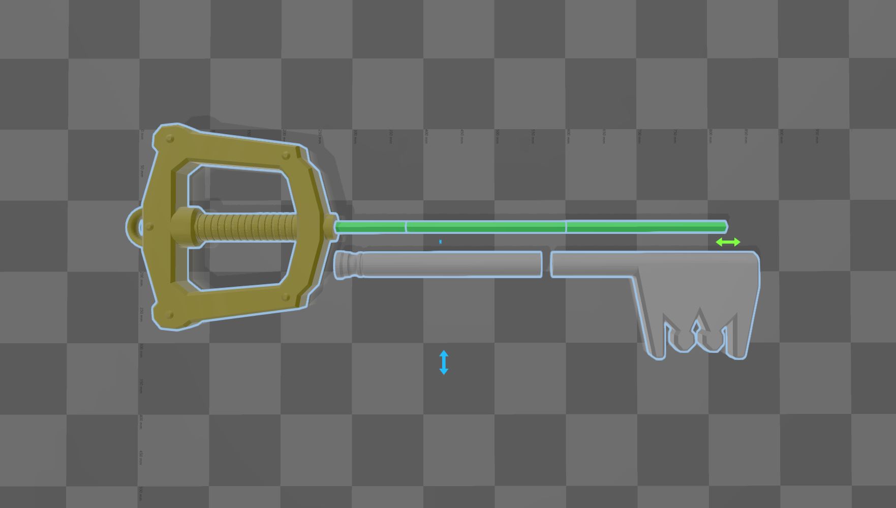 Kingdom Key Keyblade (cosplay) by BbxDesigns | Printables Store
