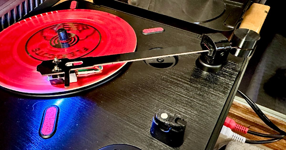 Jesse Dean JDDPTA-PCB Tone Arm Counterweight Caps (Numark PT01) by ...