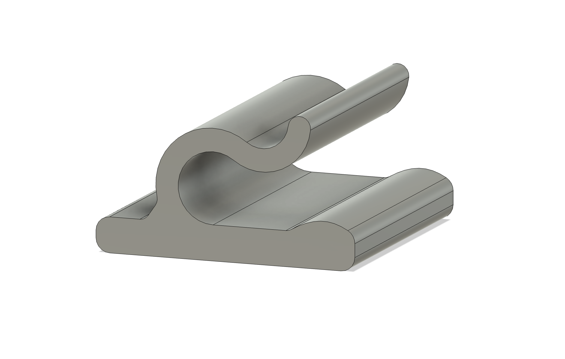 Parametric Cable Clip by Glen Bayley | Download free STL model ...