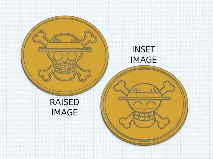 "The One Piece" Anime Treasure Coin Token - with the Straw Hat Pirates ...