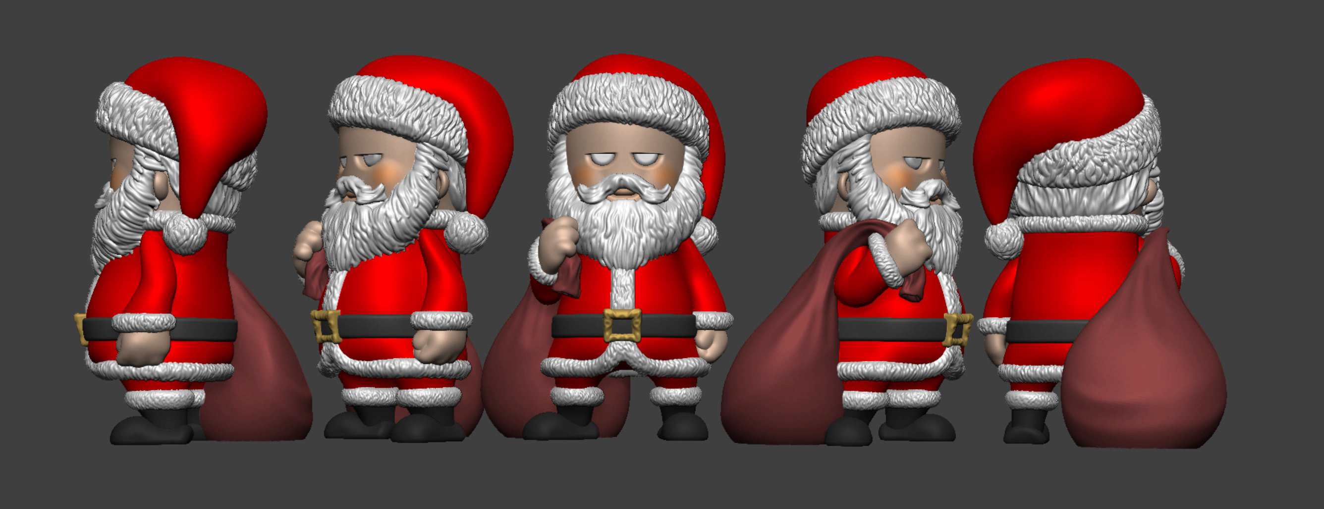 Mini Santa 2024 by Wekster | Printables Store