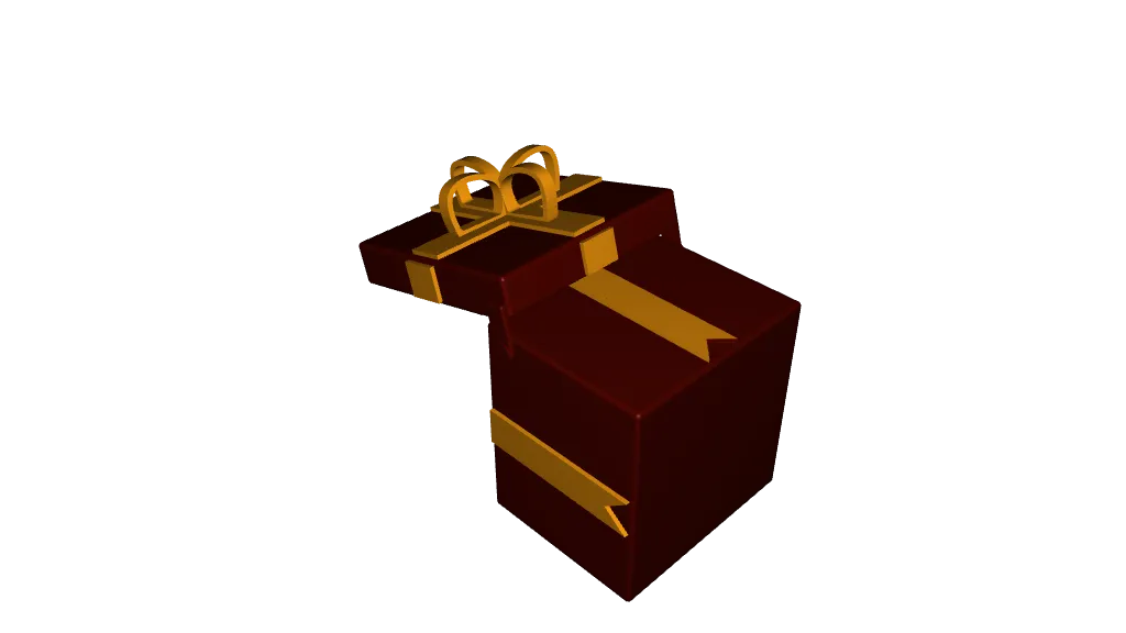 Gift box- hinge storage box by Ranstar13 | Download free STL model ...