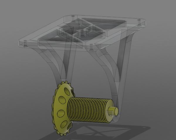 Filament roll holder by ATprojectLab | Download free STL model ...