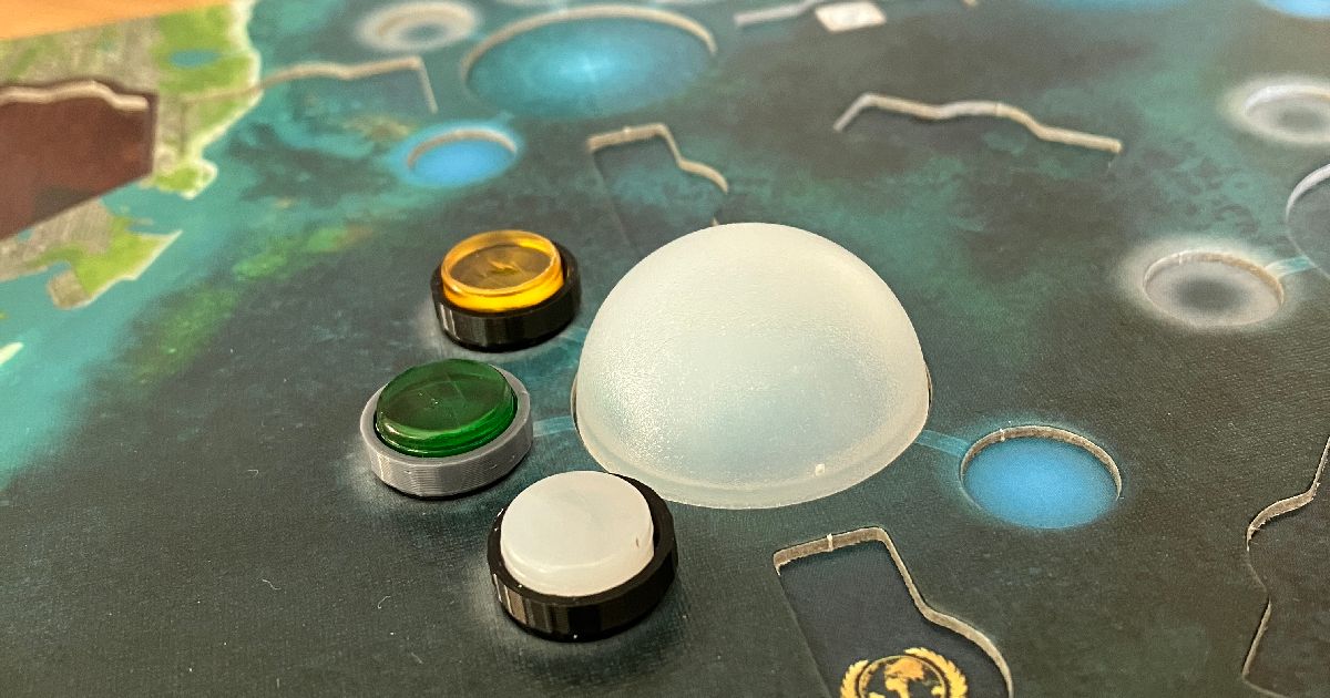 Underwater Cities Disc Stacker by UvulaBob | Download free STL model ...