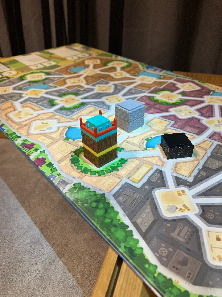 Tower Up Locked Building Toppers by UvulaBob | Download free STL model ...