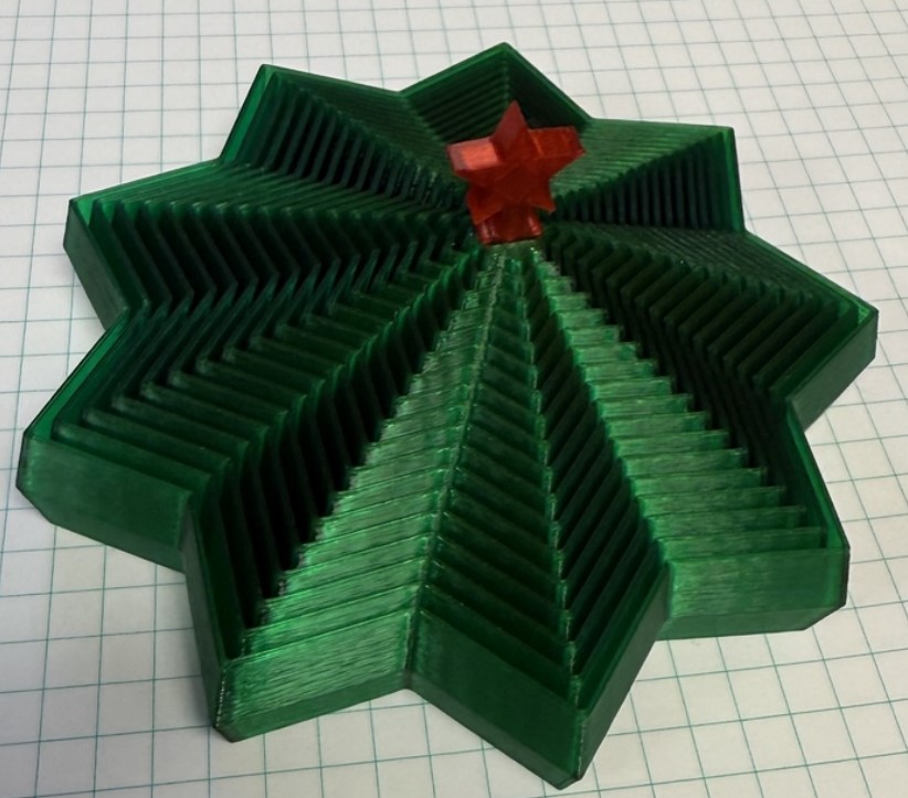 Collapsible Christmas Tree by BeardedJudgement | Download free STL ...