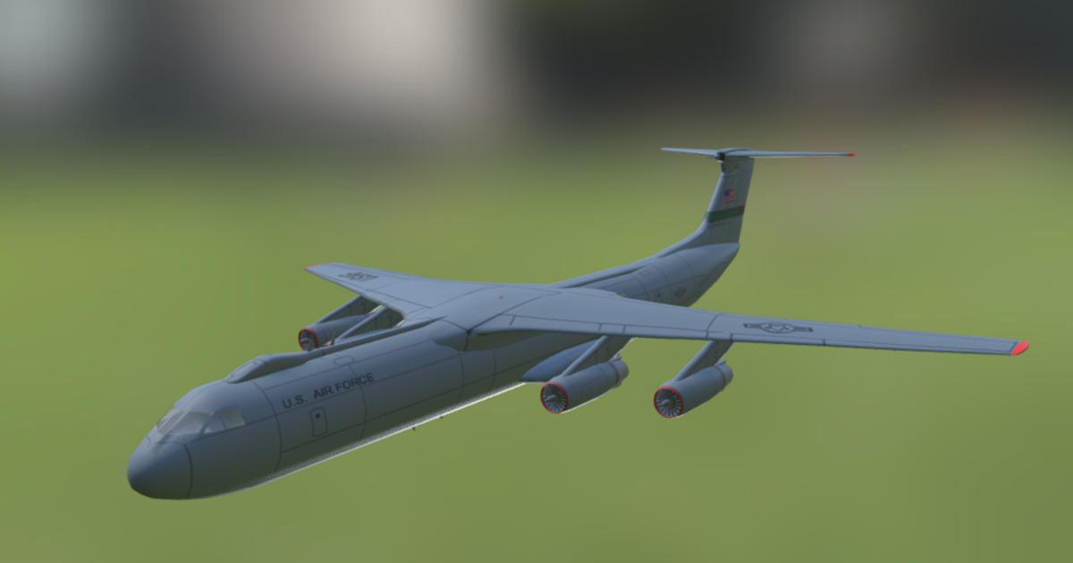 C-141 Starlifter by Dan | Download free STL model | Printables.com