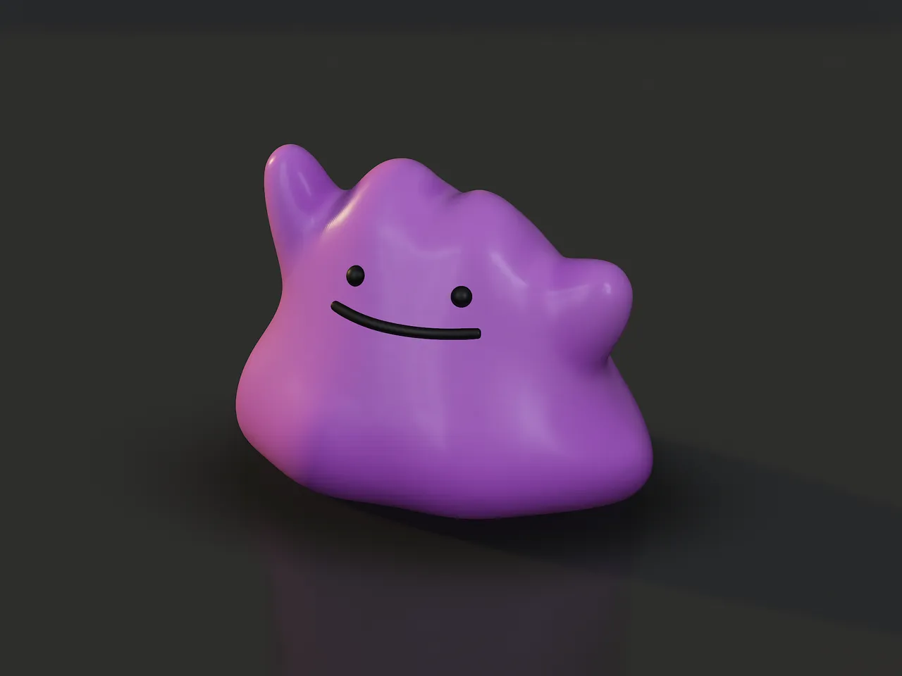 Ditto Pokemon by Symbiance | Download free STL model | Printables.com