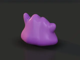 Ditto Pokemon by Symbiance | Download free STL model | Printables.com