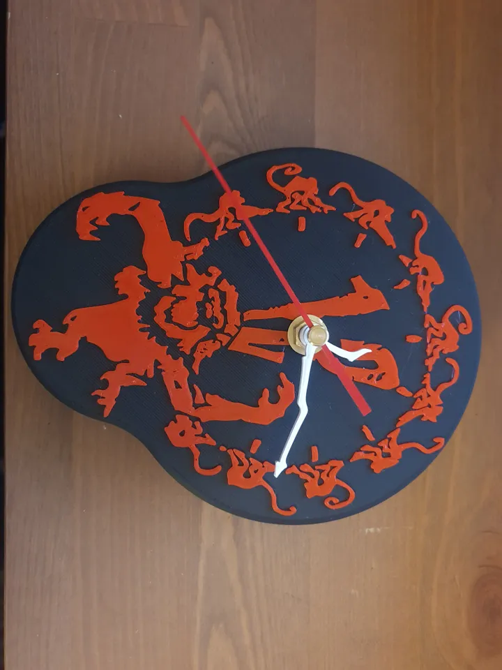 12 Monkeys Clock by Maurice | Download free STL model | Printables.com