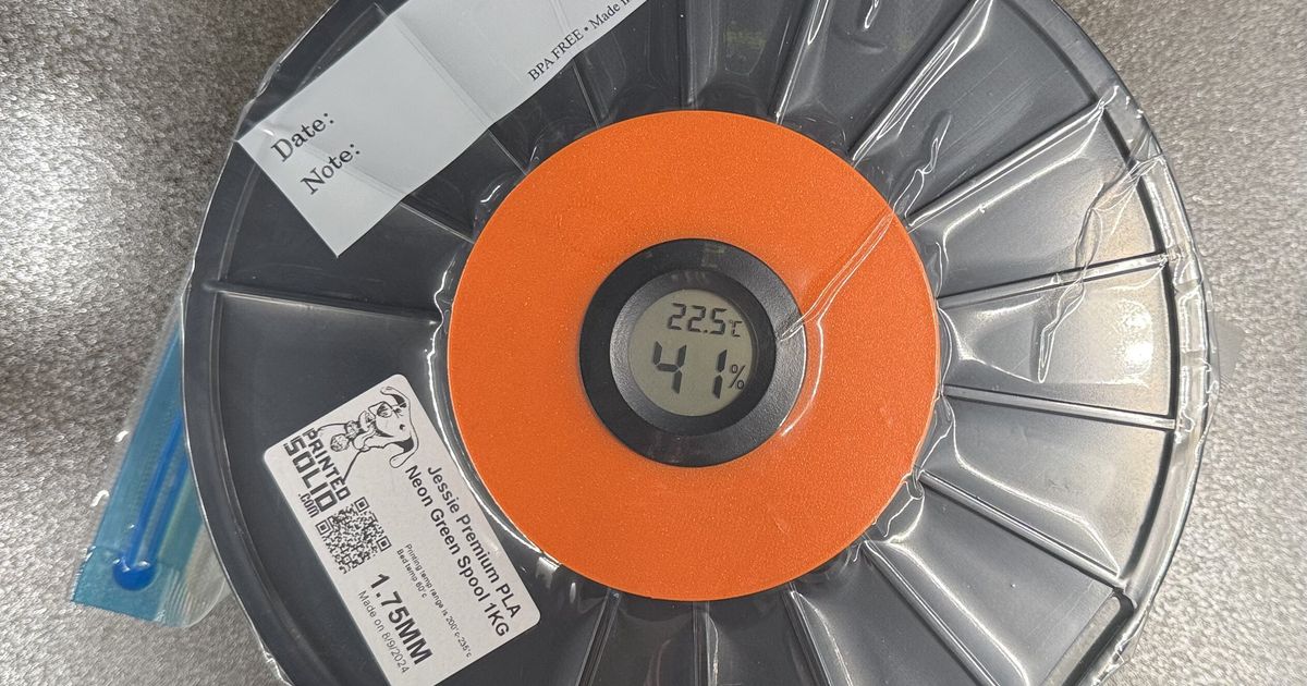 Hygrometer Holder and Vacuum Bag Protector by ex-nerd | Download free ...