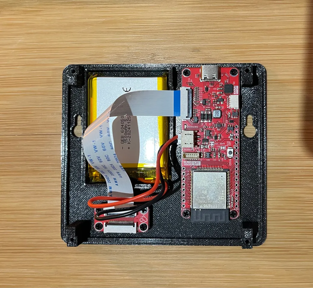 4.2" 400x300 ePaper / eInk case by stibi | Download free STL model ...