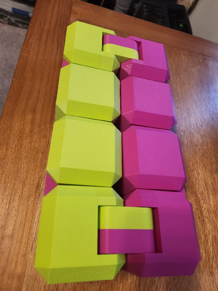 HUGE 4 Inch Fidget Infinity Cube by Gussbricker | Download free STL ...