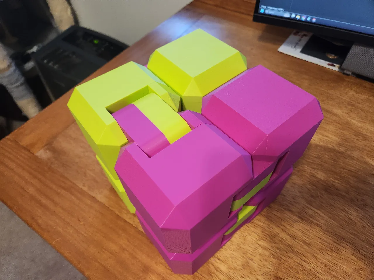 HUGE 4 Inch Fidget Infinity Cube by Gussbricker | Download free STL ...
