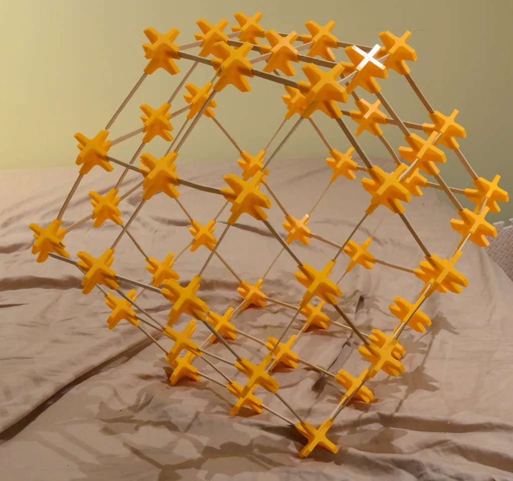 Popsicle Stick Rhombic Connector by Dimitri Tishchenko | Download free ...