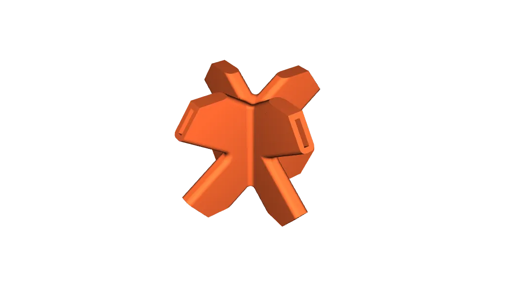 Popsicle Stick Rhombic Connector by Dimitri Tishchenko | Download free ...