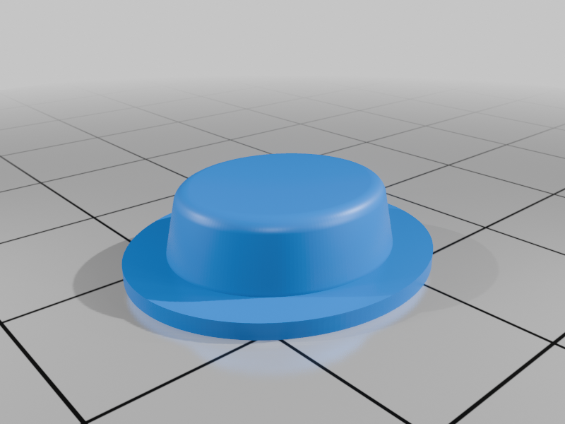Porkpie hat for Minimates by JustSomeGuy | Download free STL model ...