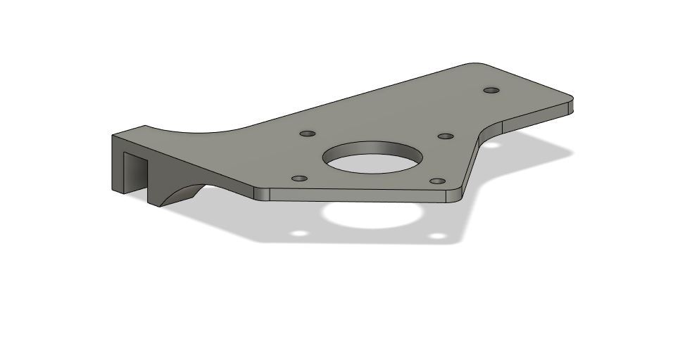 Anet A8 Bowden Extruder Motor Mount by tyler | Download free STL model ...
