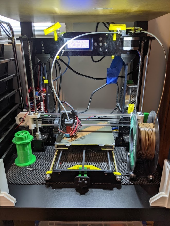 Anet A8 Bowden Extruder Motor Mount by tyler | Download free STL model ...