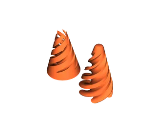 Pass through cone by Sanimax Creations | Download free STL model ...