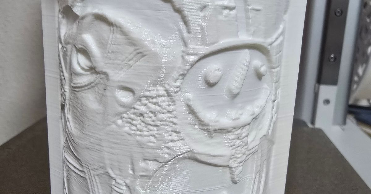 lithopane deadpool with snowman by SigeR | Download free STL model ...