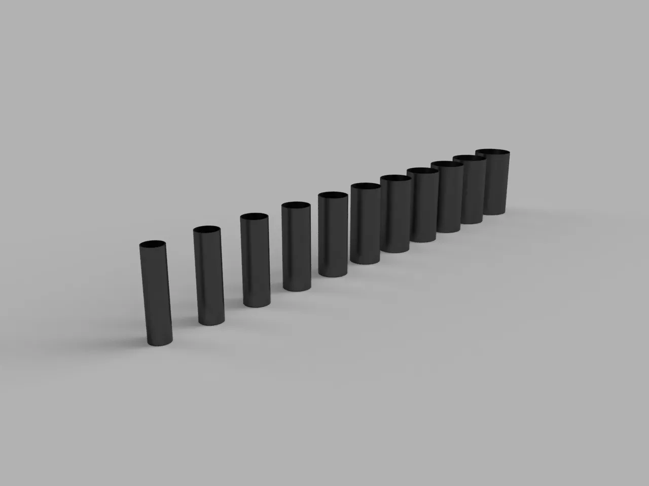 Size test cylinders (20-45mm diameter / 2.5mm steps) by R0285 ...