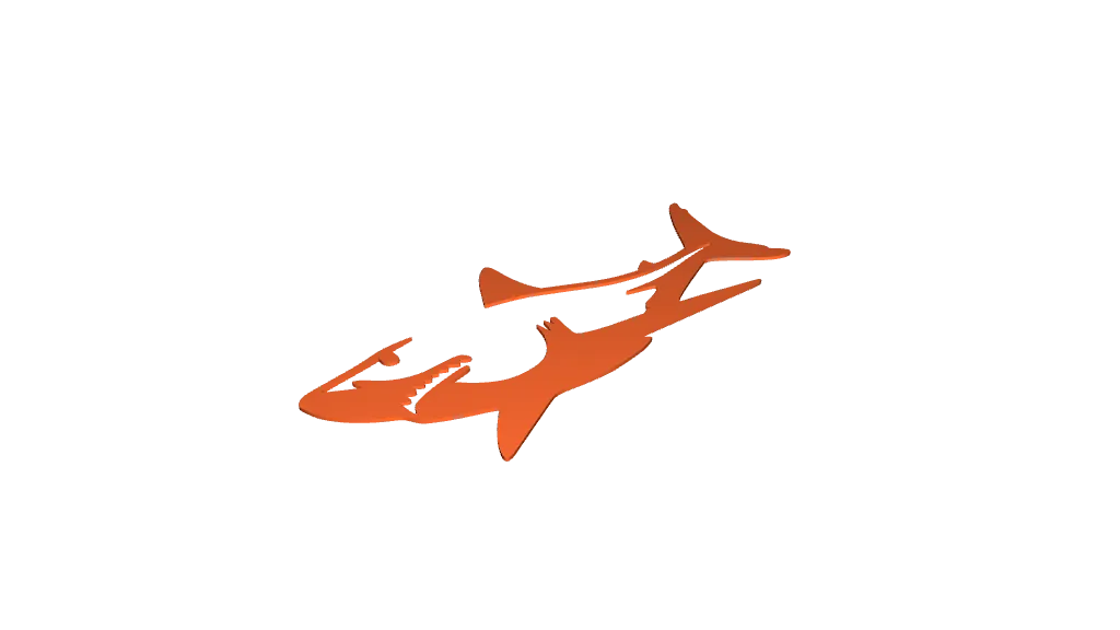 Shark Wall Art #2 by Ninomalbinho | Download free STL model ...