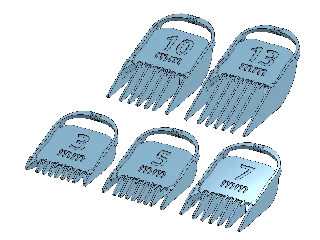 Philips MG 3000 series clipper guard by RickPWR | Download free STL model | Printables.com