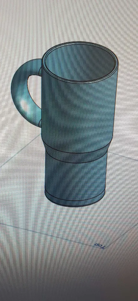 coffee cup+lid by Conner Burleson | Download free STL model ...