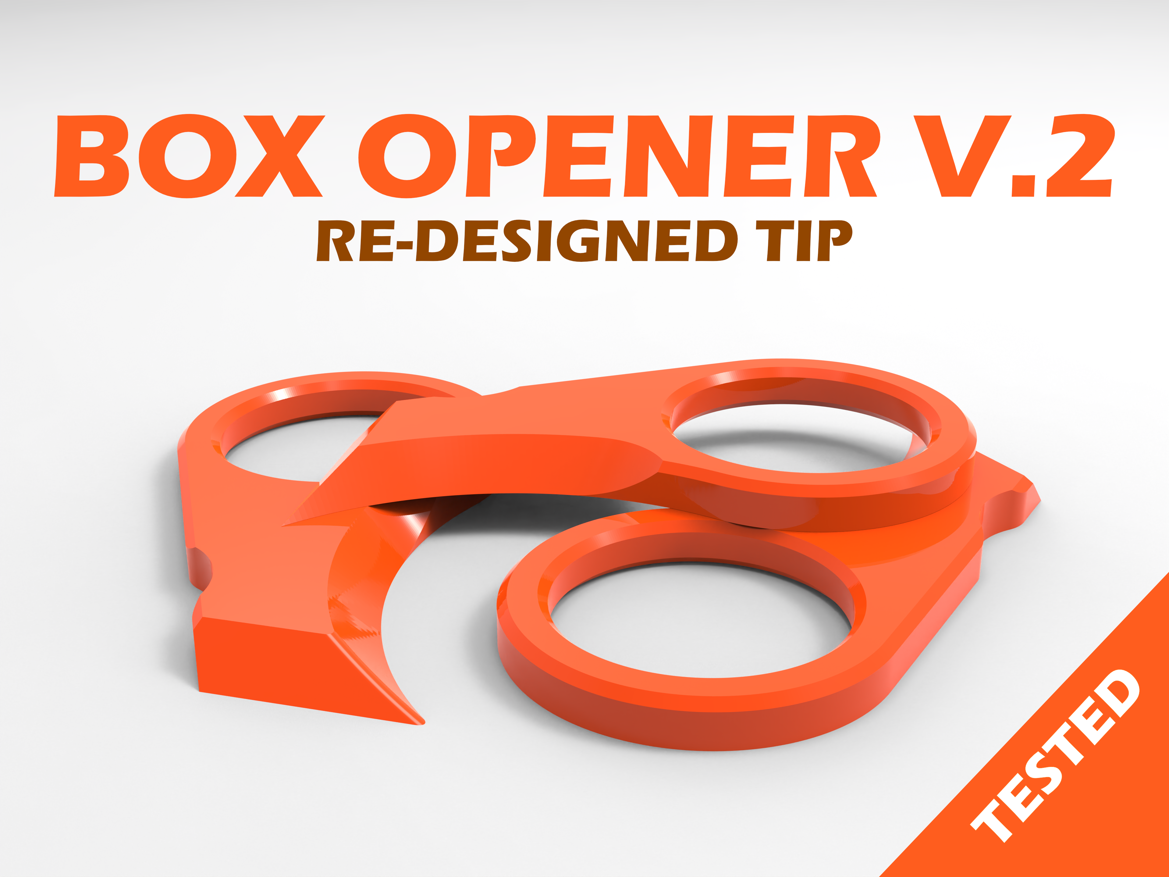 BOX CUTTER - BOX OPENER V2.0 - TESTED by ART TOO | Download free STL ...