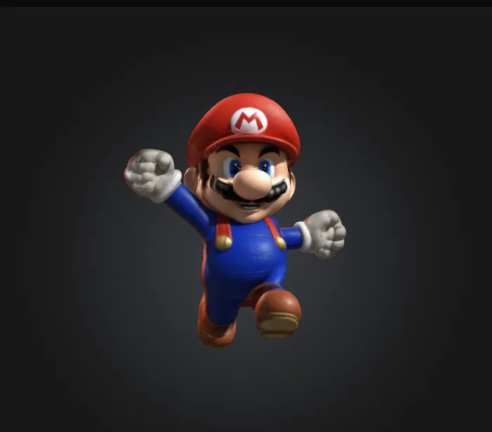 Mario Bros Jumping by G F | Download free STL model | Printables.com