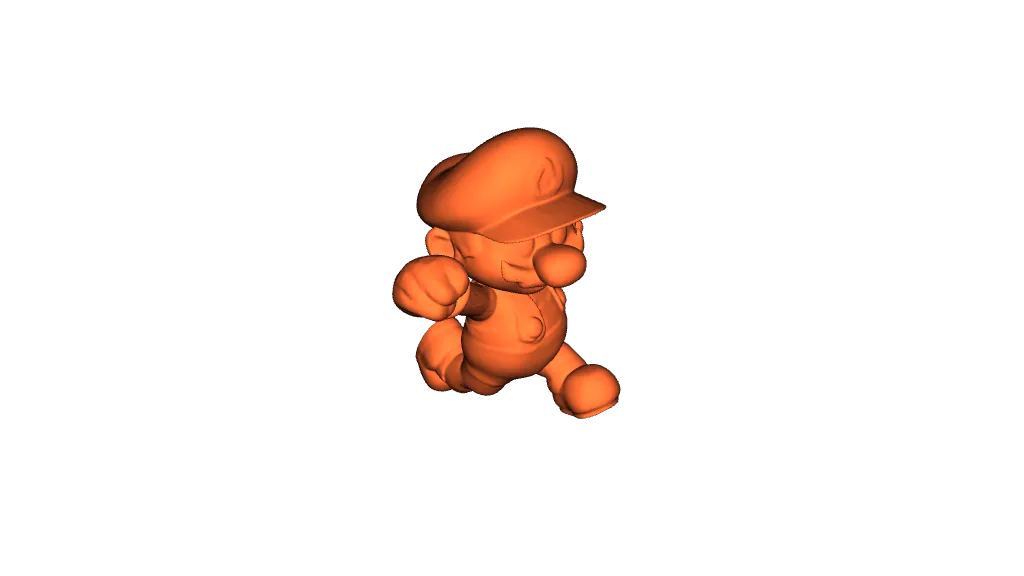 Mario Bros Jumping by G F | Download free STL model | Printables.com