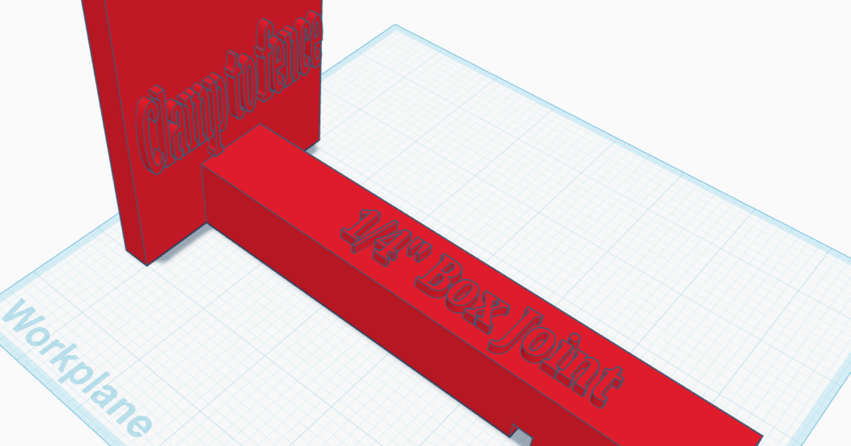 Box Joint Jig by krisclarkdev | Download free STL model | Printables.com