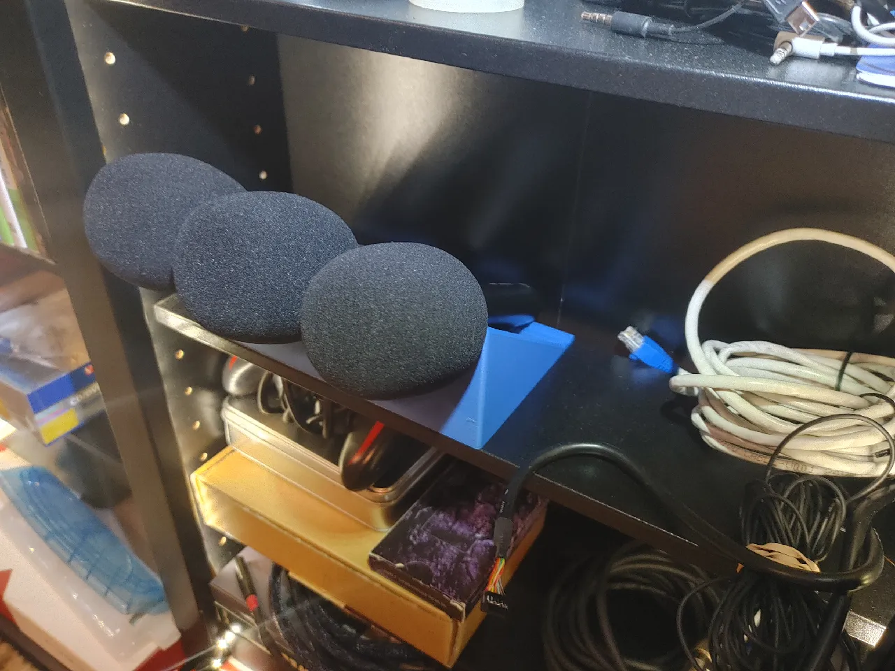 Triple Microphone Stand by AlanHell | Download free STL model ...