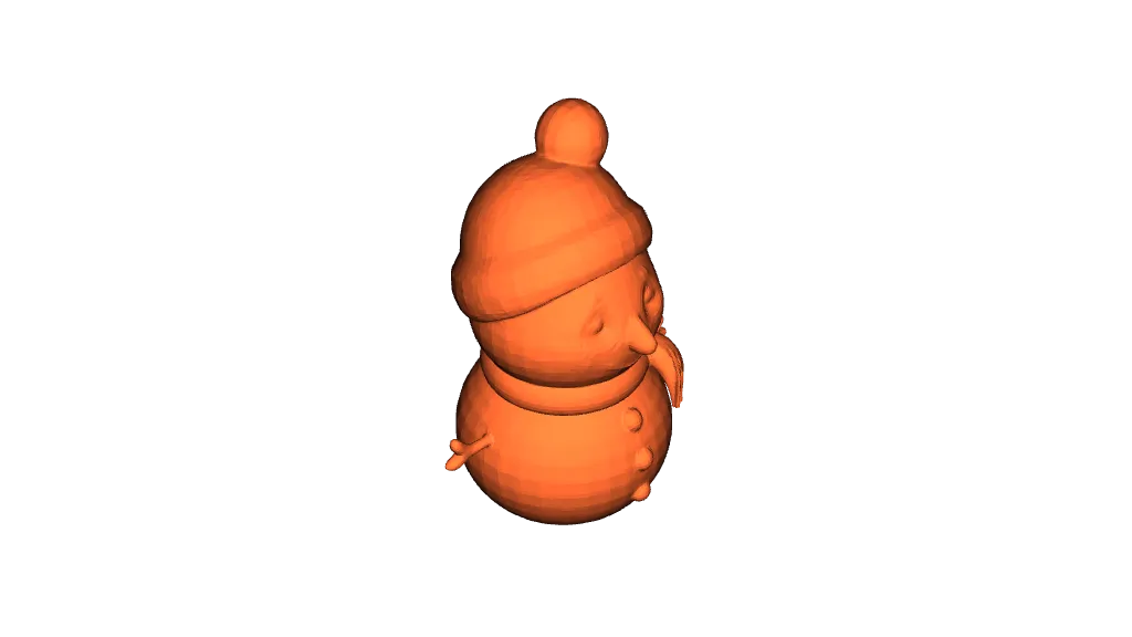 Chibi Snowman by ripper 321 | Download free STL model | Printables.com