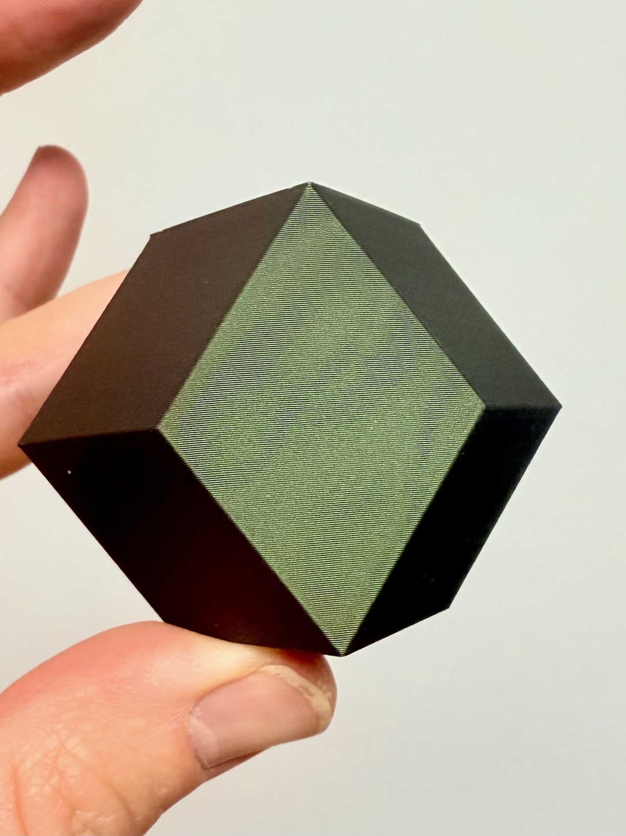 Low Poly Spheres: Rhombic Dodecahedron by Adam L | Download free STL ...