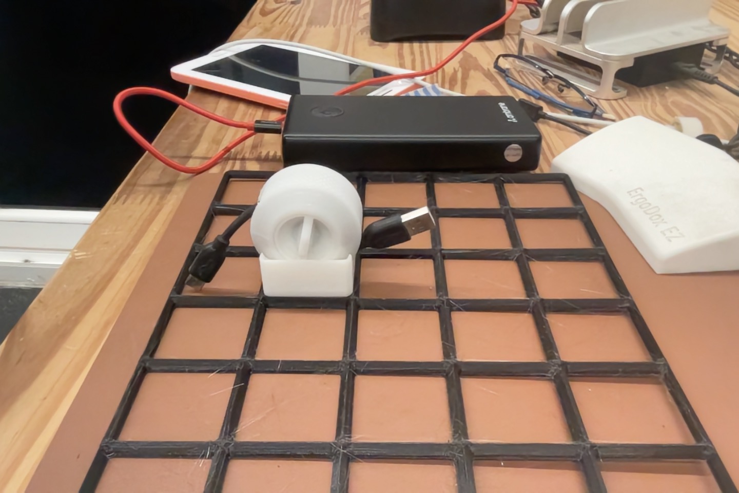 Gridfinity base for USB Cable Winder by Subhash Chandra | Download free ...