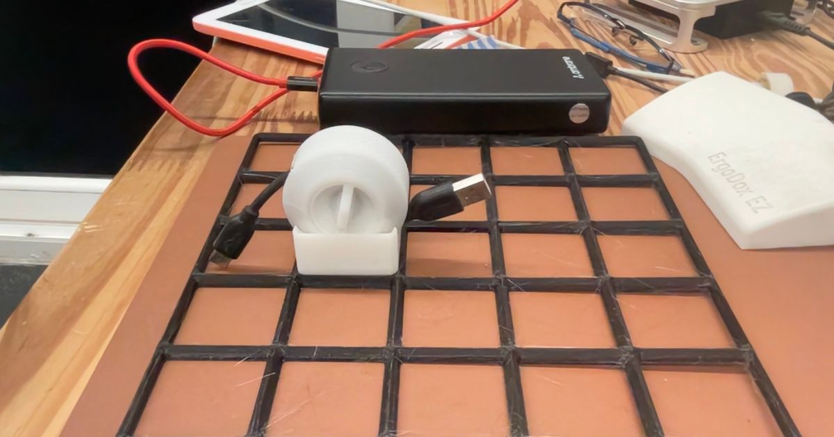 Gridfinity base for USB Cable Winder by Subhash Chandra | Download free ...