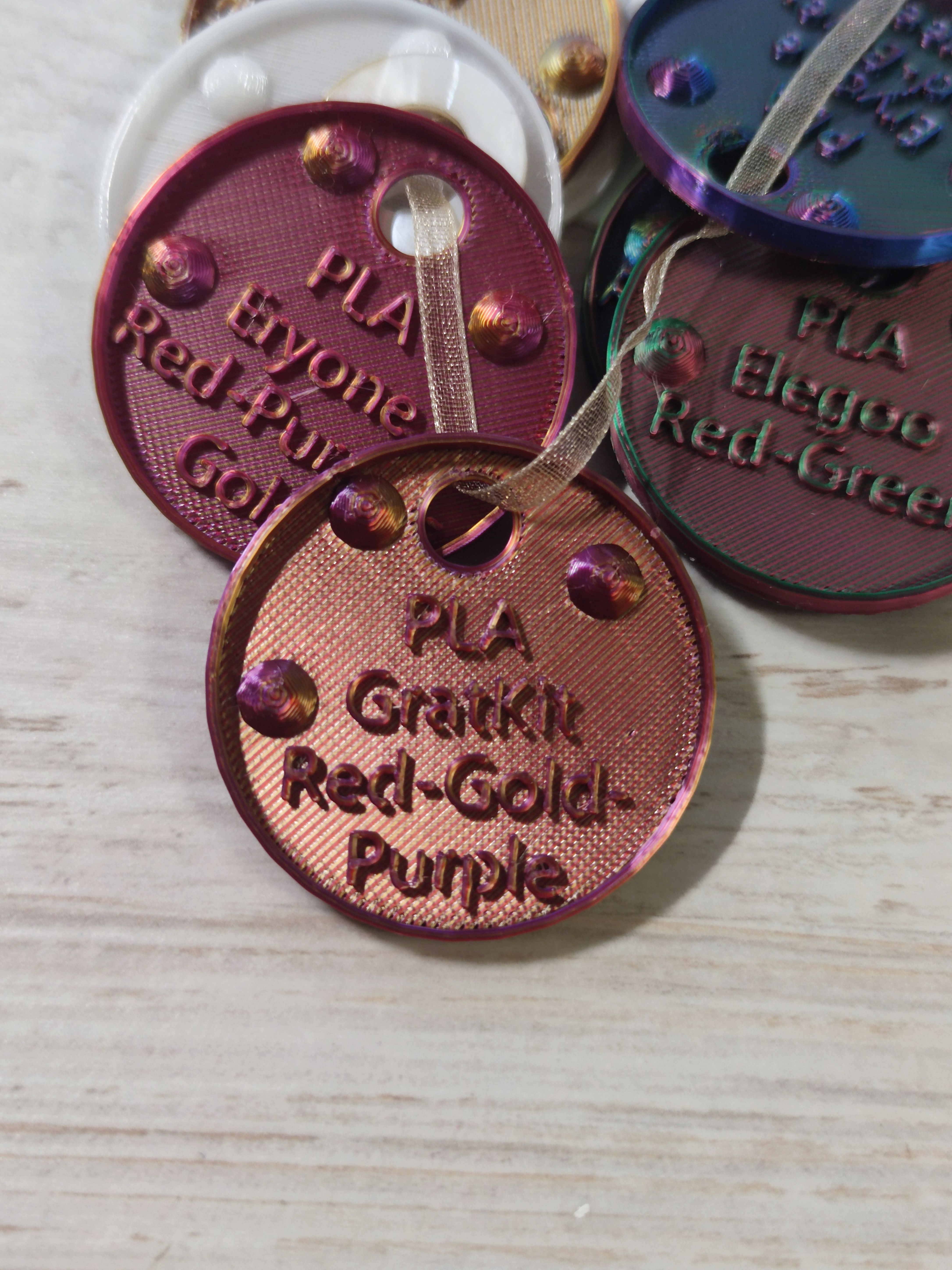 Filament sample - medals by Tatiana vivere | Download free STL model ...