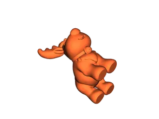 Rudolph The Reindeer by GRUMPY BEAR STUDIO | Download free STL model ...