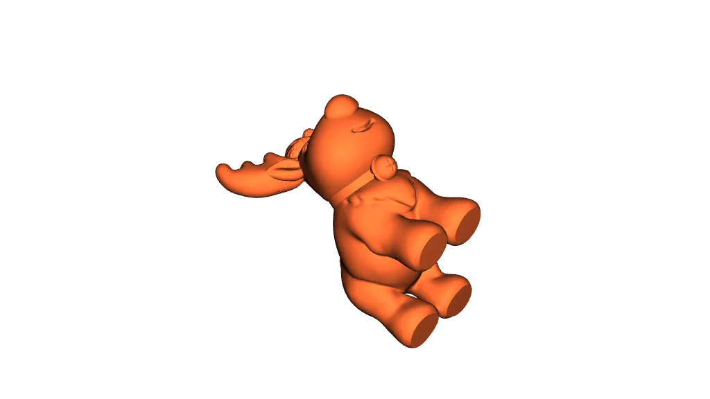 Rudolph The Reindeer by GRUMPY BEAR STUDIO | Download free STL model ...