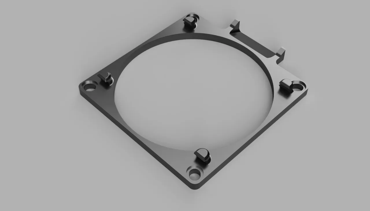 Chenbro RM42200 Fan Mount by Cpp Bear | Download free STL model ...
