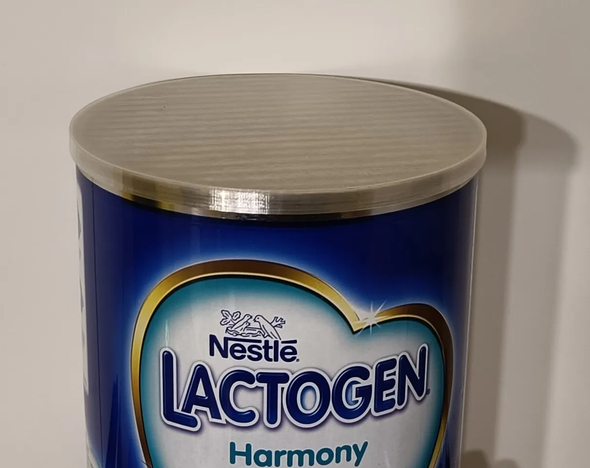 Baby formula lid by jamesgt | Download free STL model | Printables.com