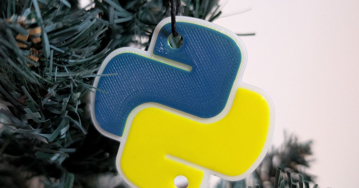 Python Logo flat multicolor ornament by YaUMamyInzhener | Download free ...