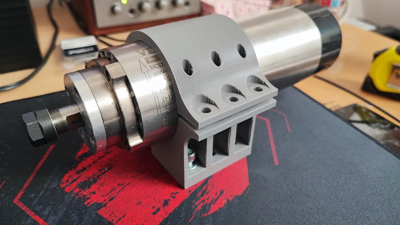 Spindle holder 65mm for CNC TTC-450 by Krtecany | Download free STL ...
