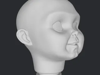Chucky 2 good guys head by Chuckyssoul | Download free STL model ...